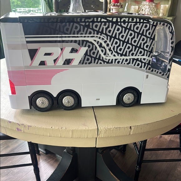 Rainbow | Toys | Rainbow High Bus With Black And Pink Design | Poshmark